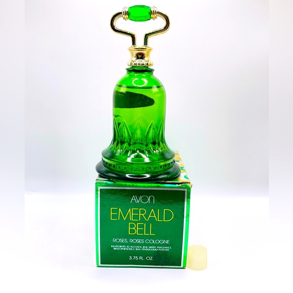 Avon | Bath | Vintage Avon Emerald Green Bell 978 | Poshmark